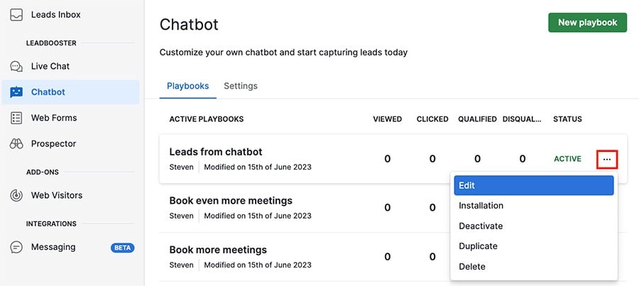 Chatbot - Knowledge Base | Pipedrive